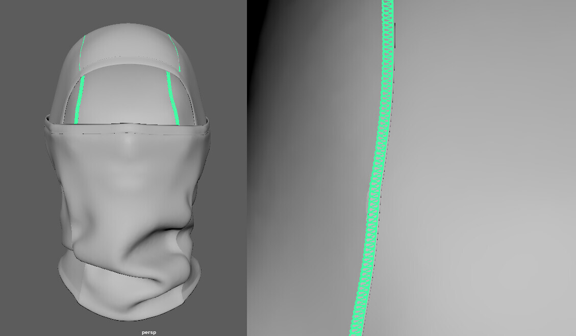 ArtStation - Balaclava/ mask military unisex (MD/ Clo3d zprj project ...