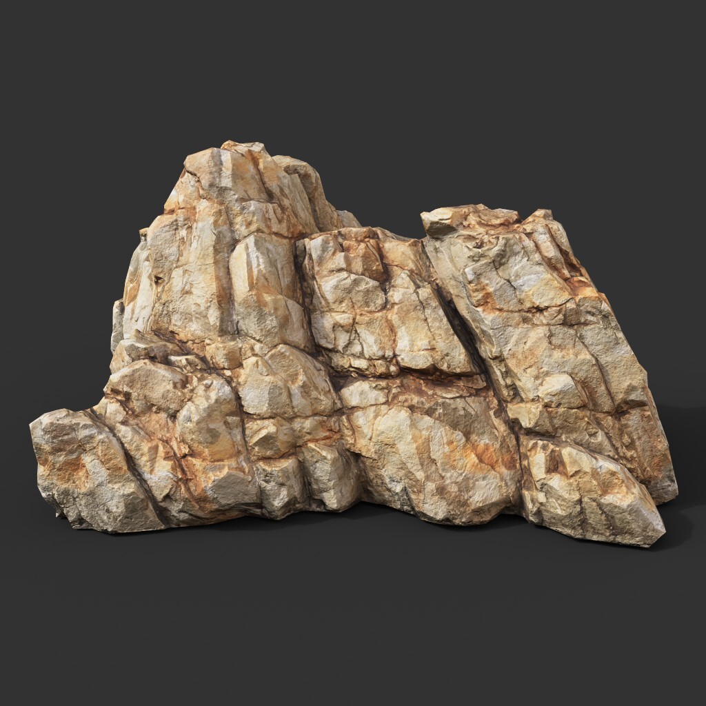 ArtStation - Sharp Rock Formation 221109 - Ultra HD 16K Texture | Game ...