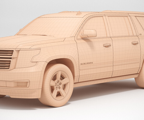 ArtStation - Chevrolet Suburban 2020 | Resources