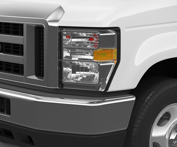 ArtStation - Ford E-Series Box Truck | Resources