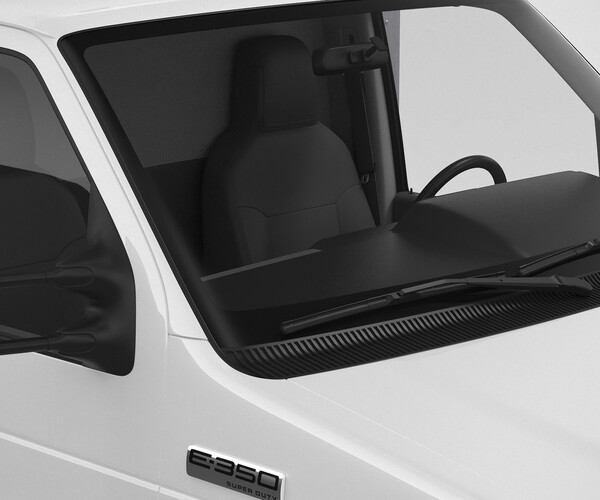 ArtStation - Ford E-Series Box Truck | Resources