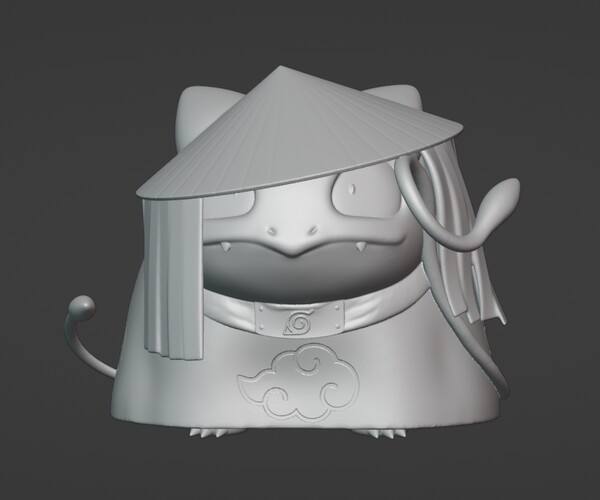 ArtStation - POKEMON AKATSUKI COLLECTION - 3D PRINT | Resources