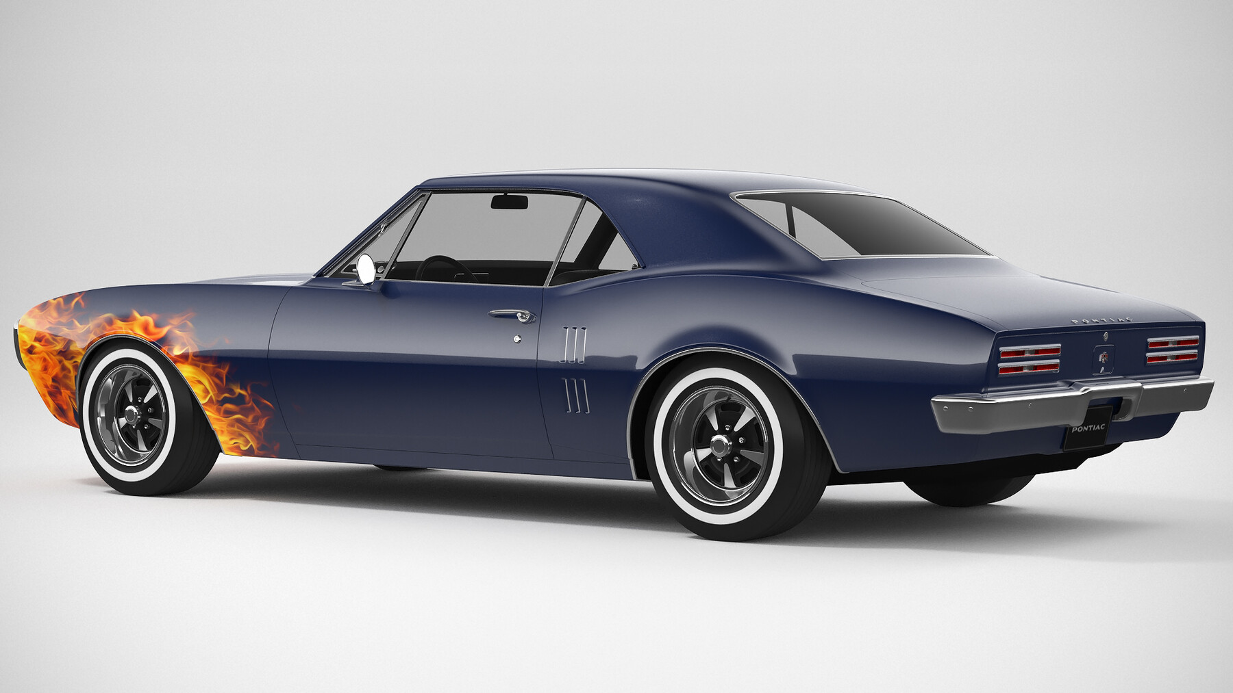 ArtStation - Pontiac Firebird 1967 Custom | Resources