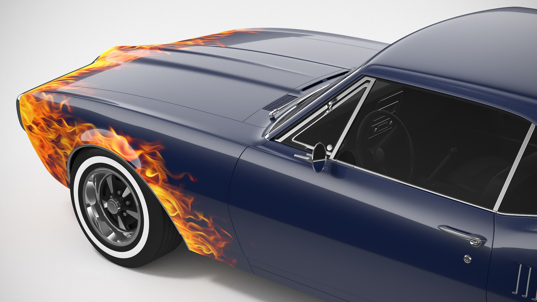 ArtStation - Pontiac Firebird 1967 Custom | Resources