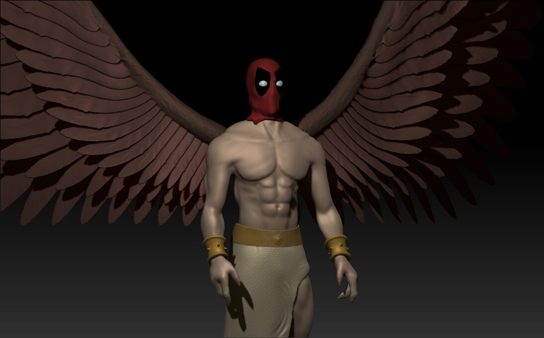 ArtStation - ANCIENT FLYING DEADPOOL | Resources