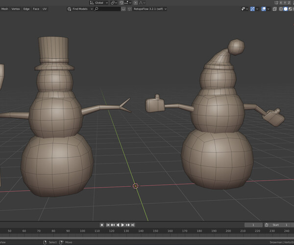 ArtStation - Snowmen | Game Assets