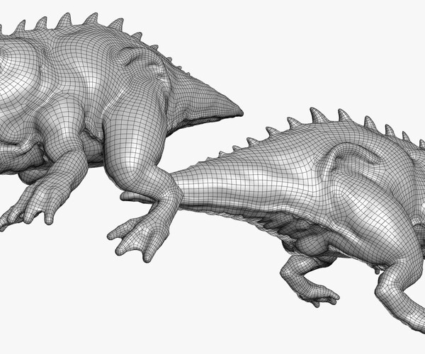 ArtStation - Lizard Demon | Game Assets