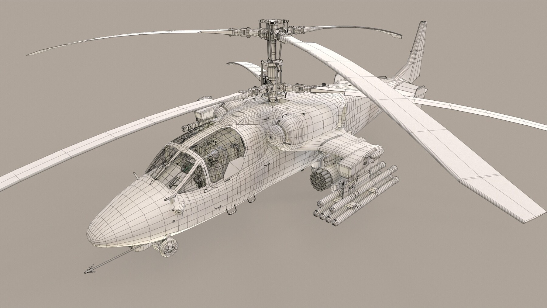 ArtStation - Kamov Ka-52K "Katran" | Game Assets