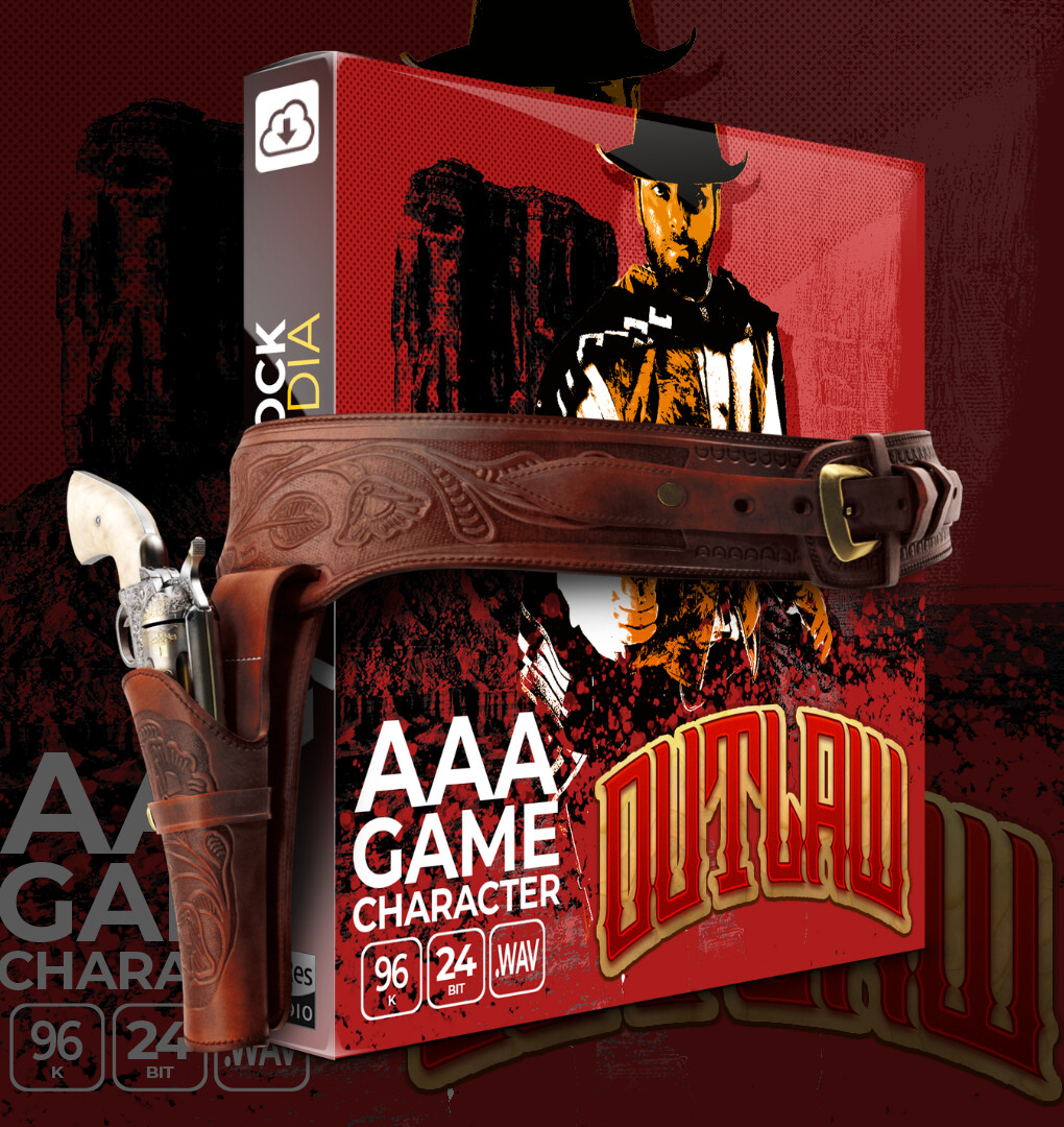 ArtStation - AAA Game Character Outlaw | Game Assets