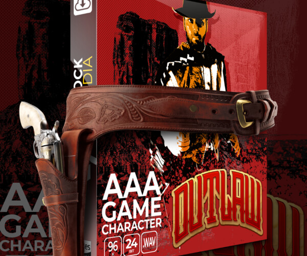 ArtStation - AAA Game Character Outlaw | Game Assets