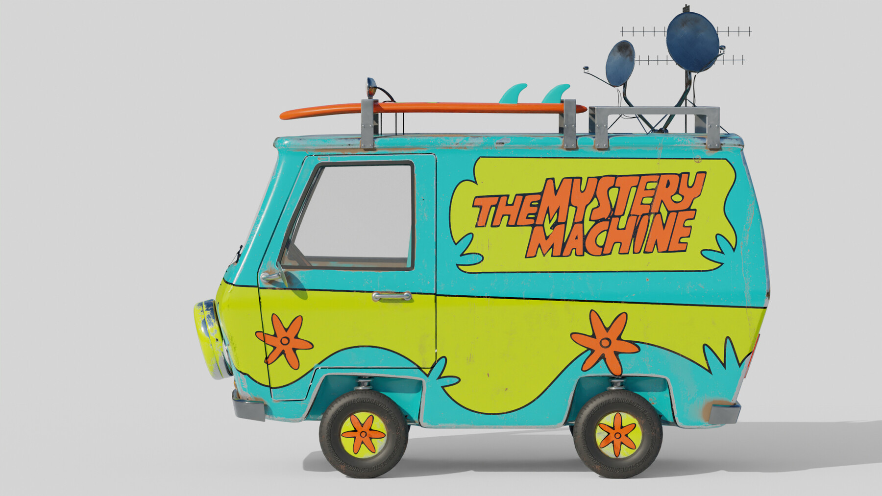 ArtStation - The Mystery Machine | Game Assets