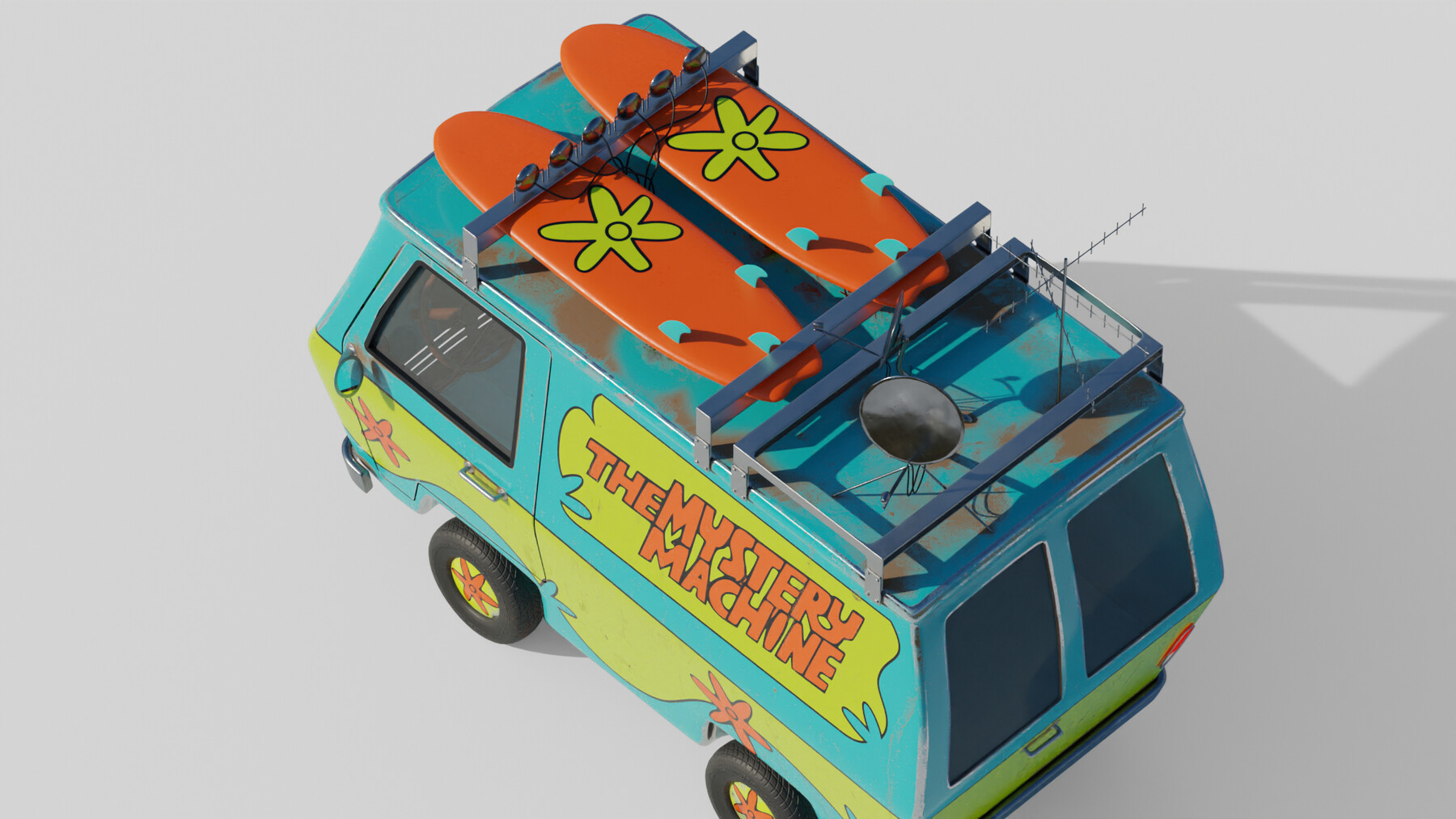 ArtStation - The Mystery Machine | Game Assets