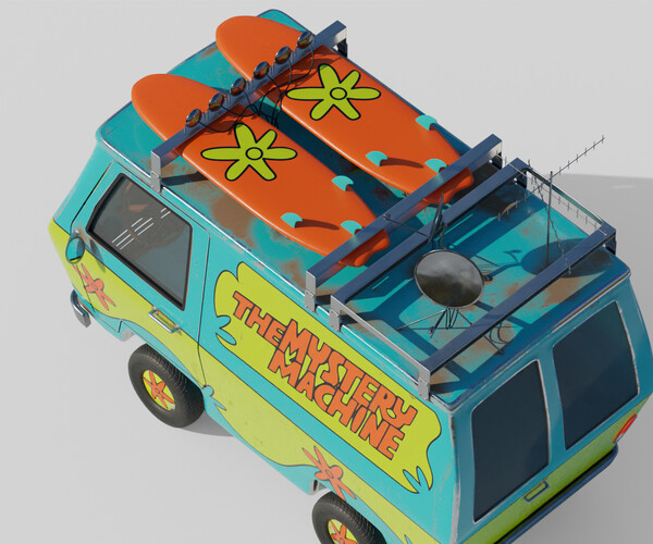 ArtStation - The Mystery Machine | Game Assets