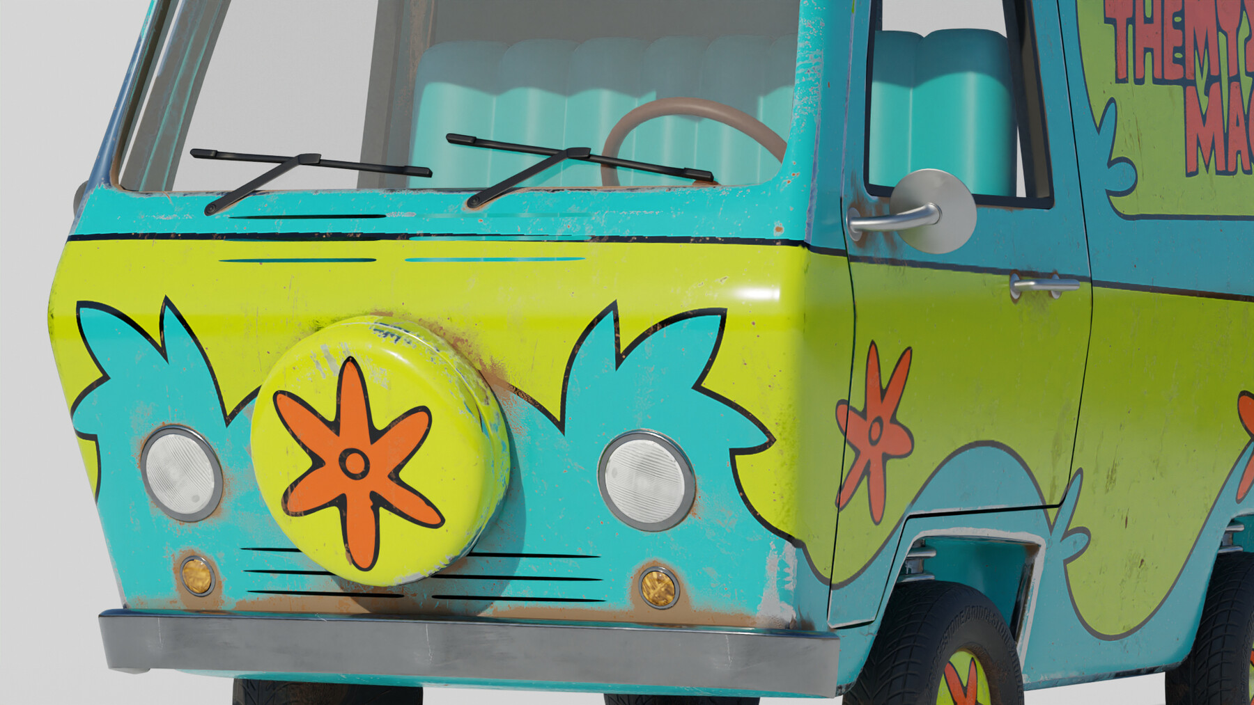 ArtStation - The Mystery Machine | Game Assets