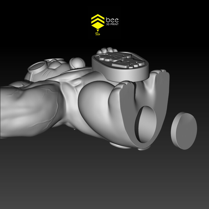 ArtStation - Muscle Arm Lucky Cat - Ready for 3D Print 3D print model ...