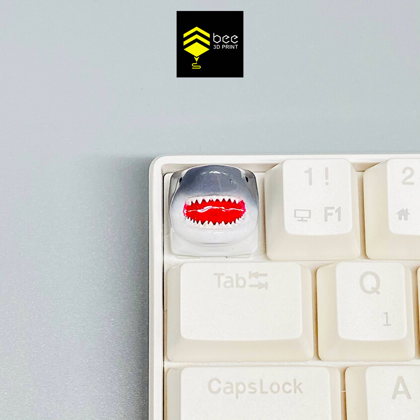 ArtStation - Shark Keycap - 3D print model | Resources