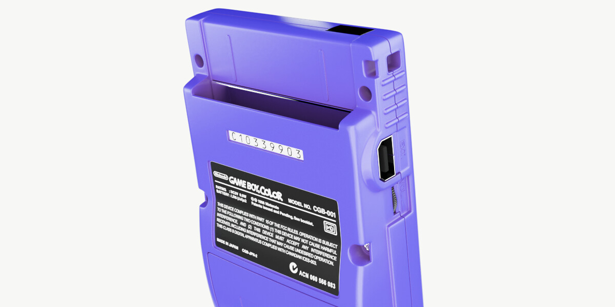 ArtStation - Game Boy Color | Resources