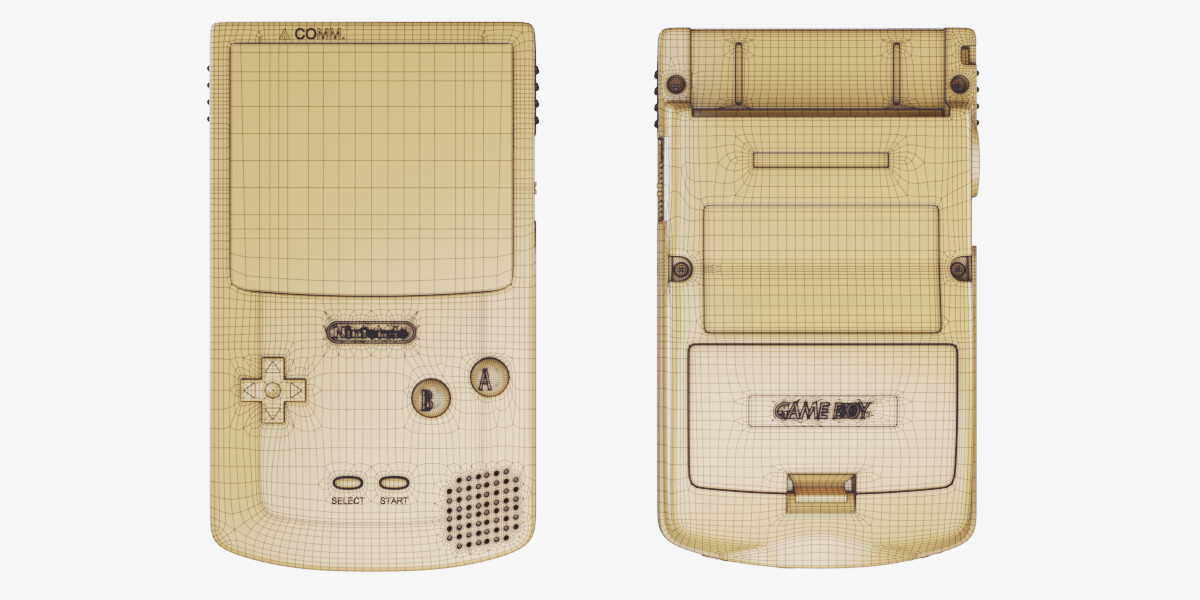 ArtStation - Game Boy Color | Resources