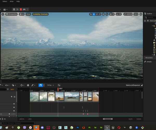 ArtStation - Unreal Engine Water Foam Ocean and Yacht Project | Game Assets