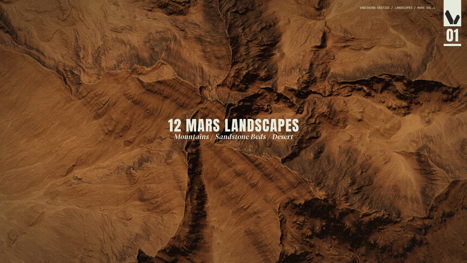 ArtStation - 8k Landscapes - Mars Vol.1 | Game Assets