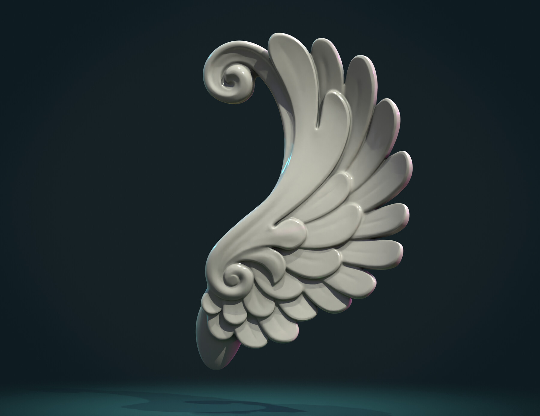 ArtStation - Stylized Wing | Resources