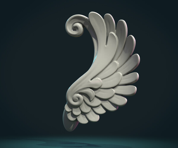 ArtStation - Stylized Wing | Resources