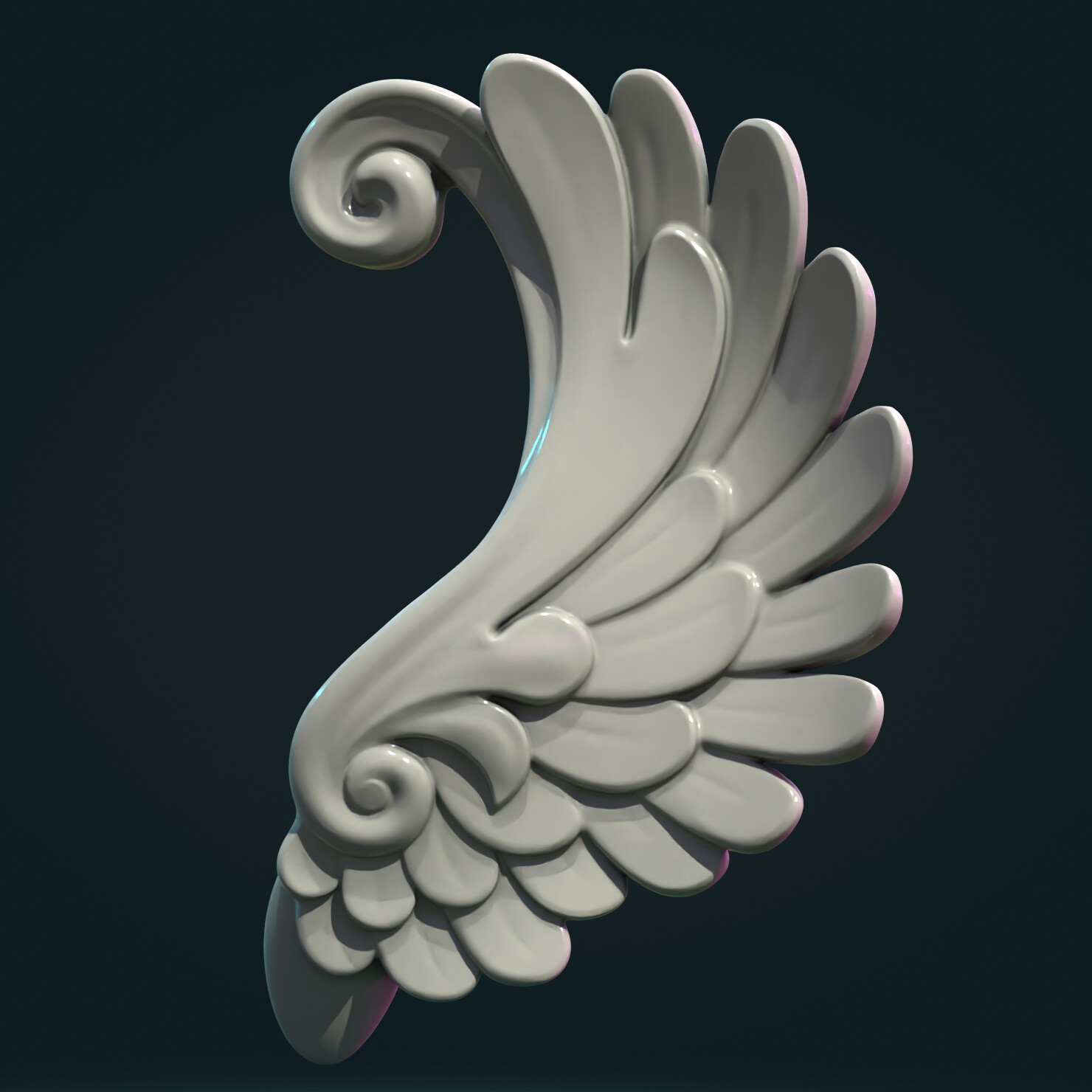 ArtStation - Stylized Wing | Resources