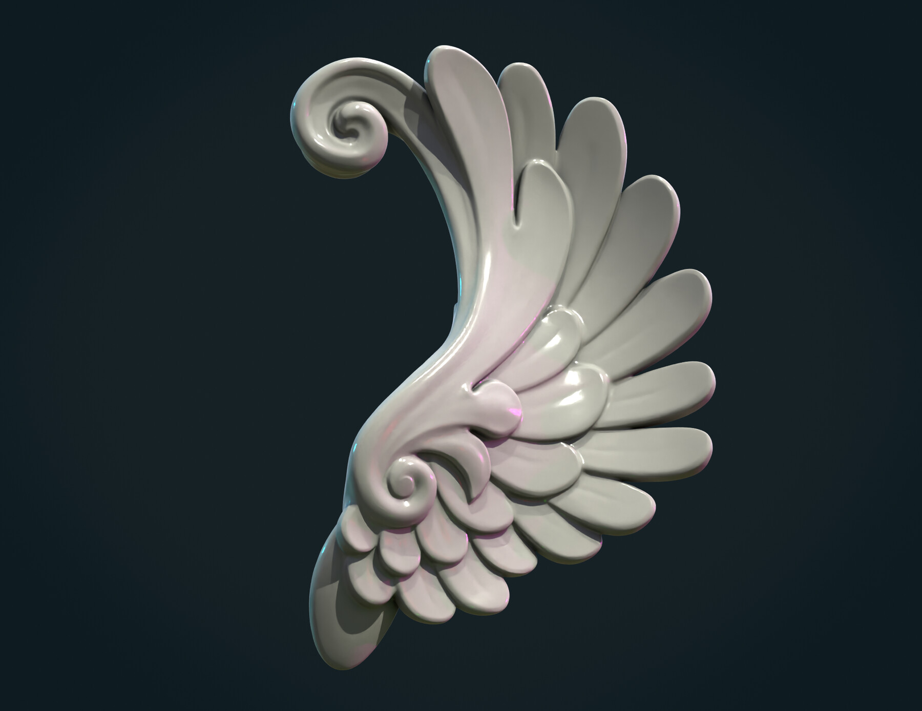 ArtStation - Stylized Wing | Resources