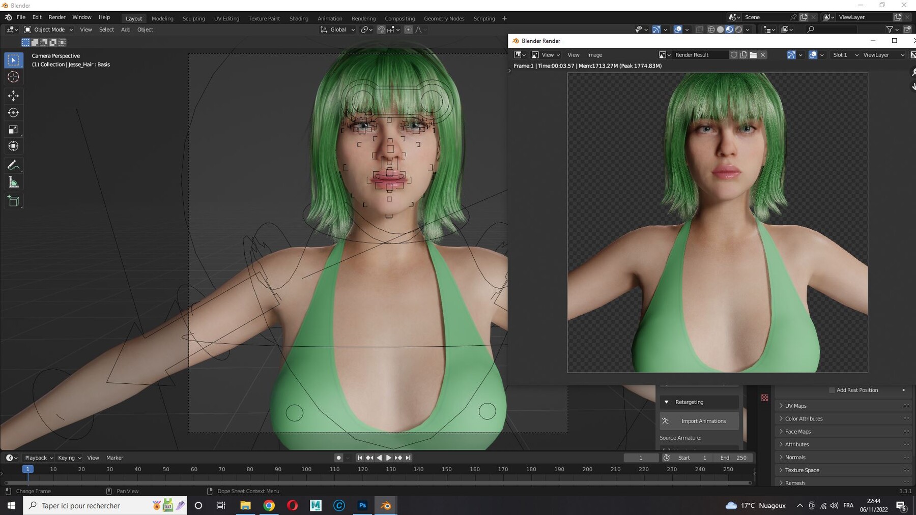 ArtStation - Billie Eilish game ready naked and clothed | Game Assets
