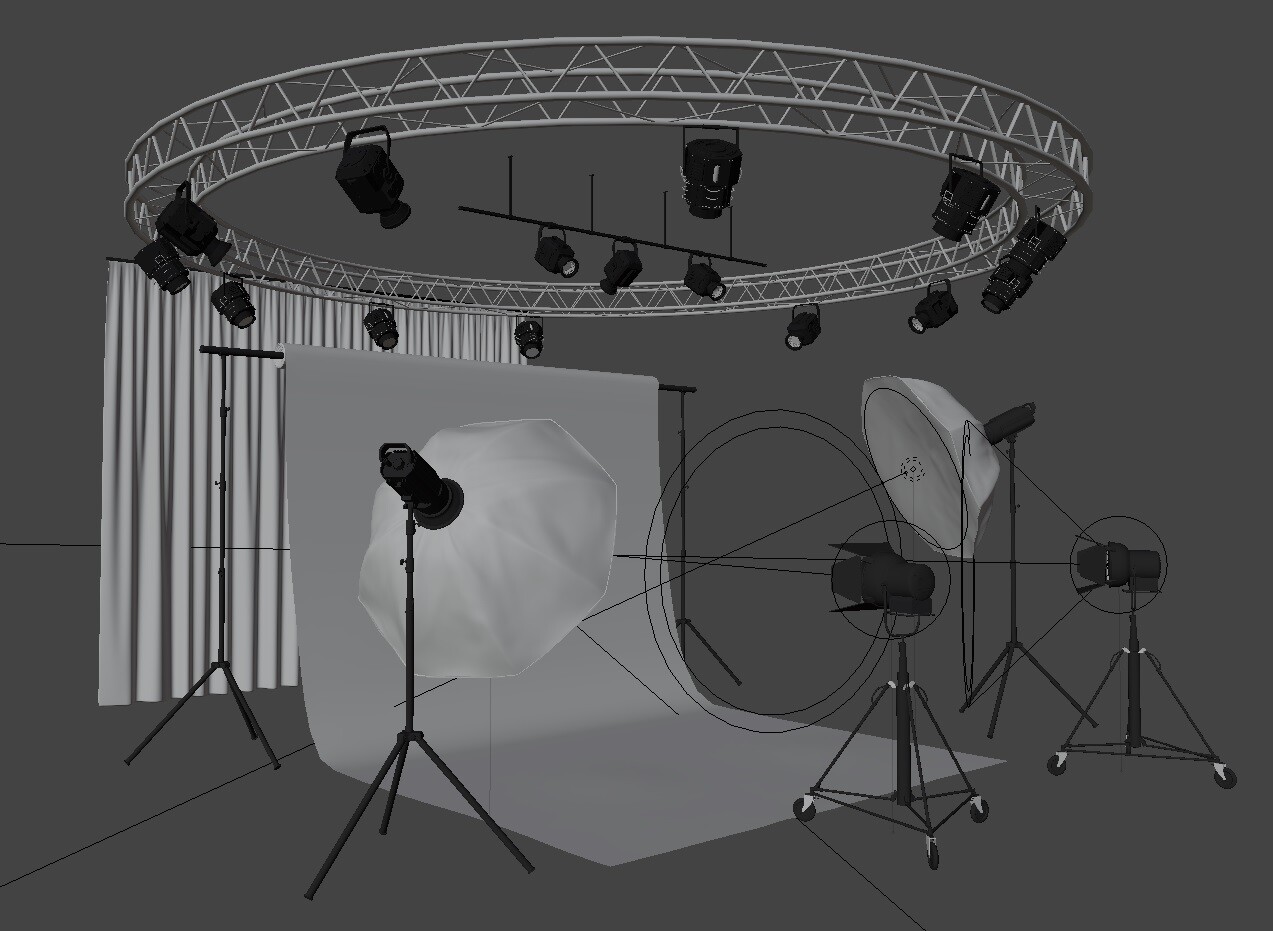 ArtStation - Photo Studio 3D Pack | Resources