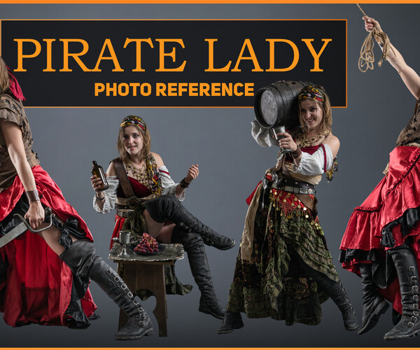 ArtStation - Pirate Lady - 501 Reference Pictures | Resources
