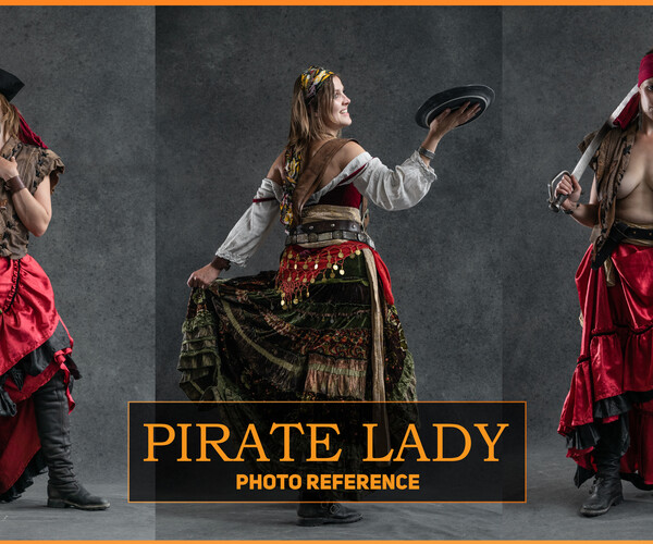 ArtStation - Pirate Lady - 501 Reference Pictures | Resources