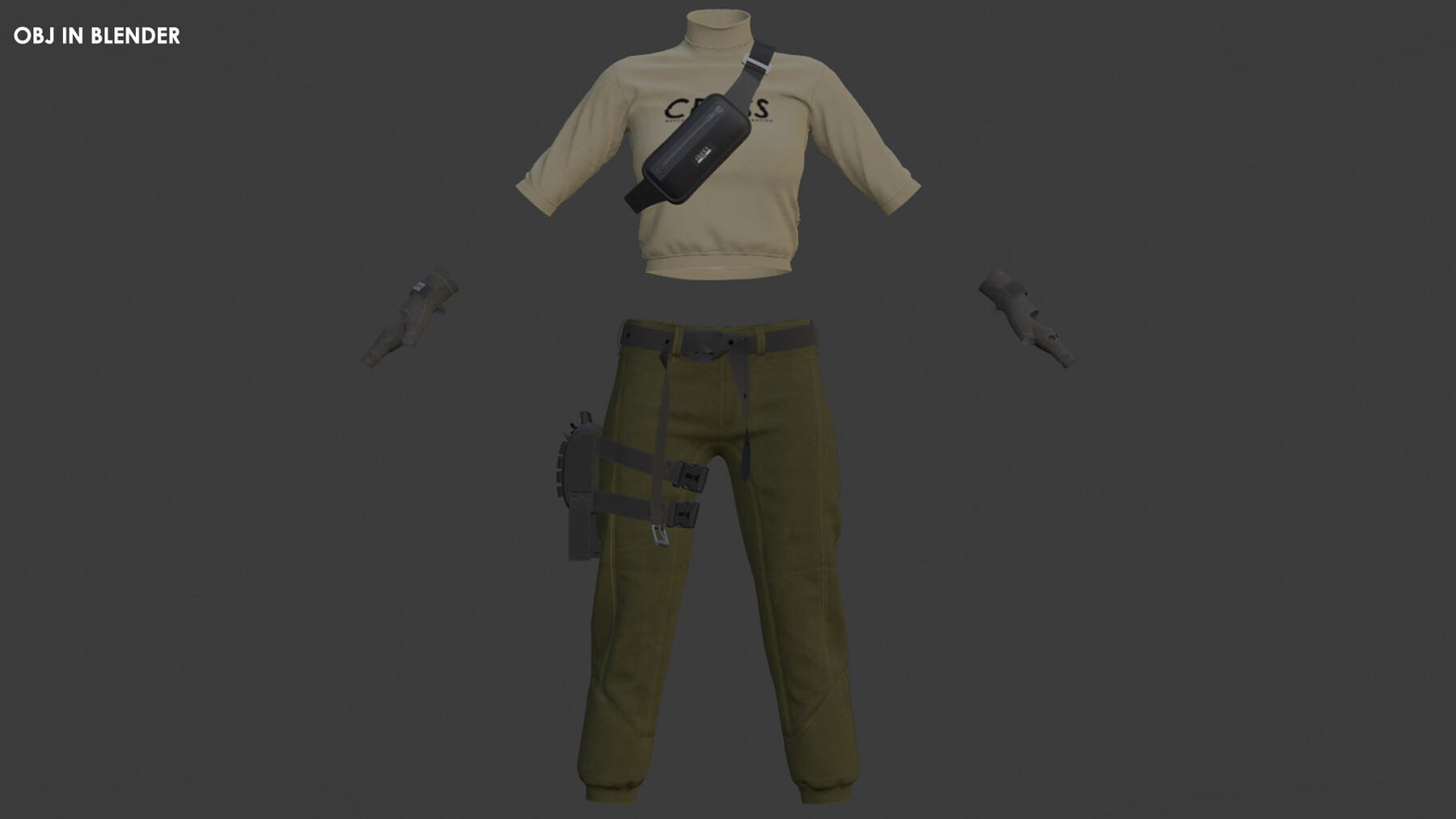 ArtStation - Girl's Outfit 24 - Marvelous / CLO Project file +Video ...