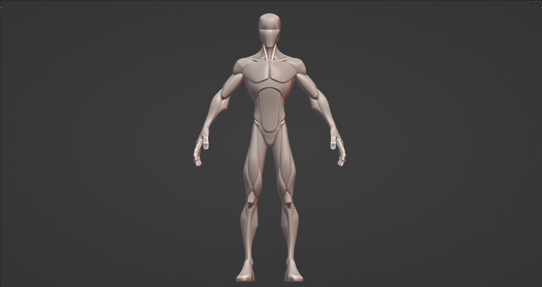 ArtStation - Stylized Male Anatomy Blockout V2 | Resources