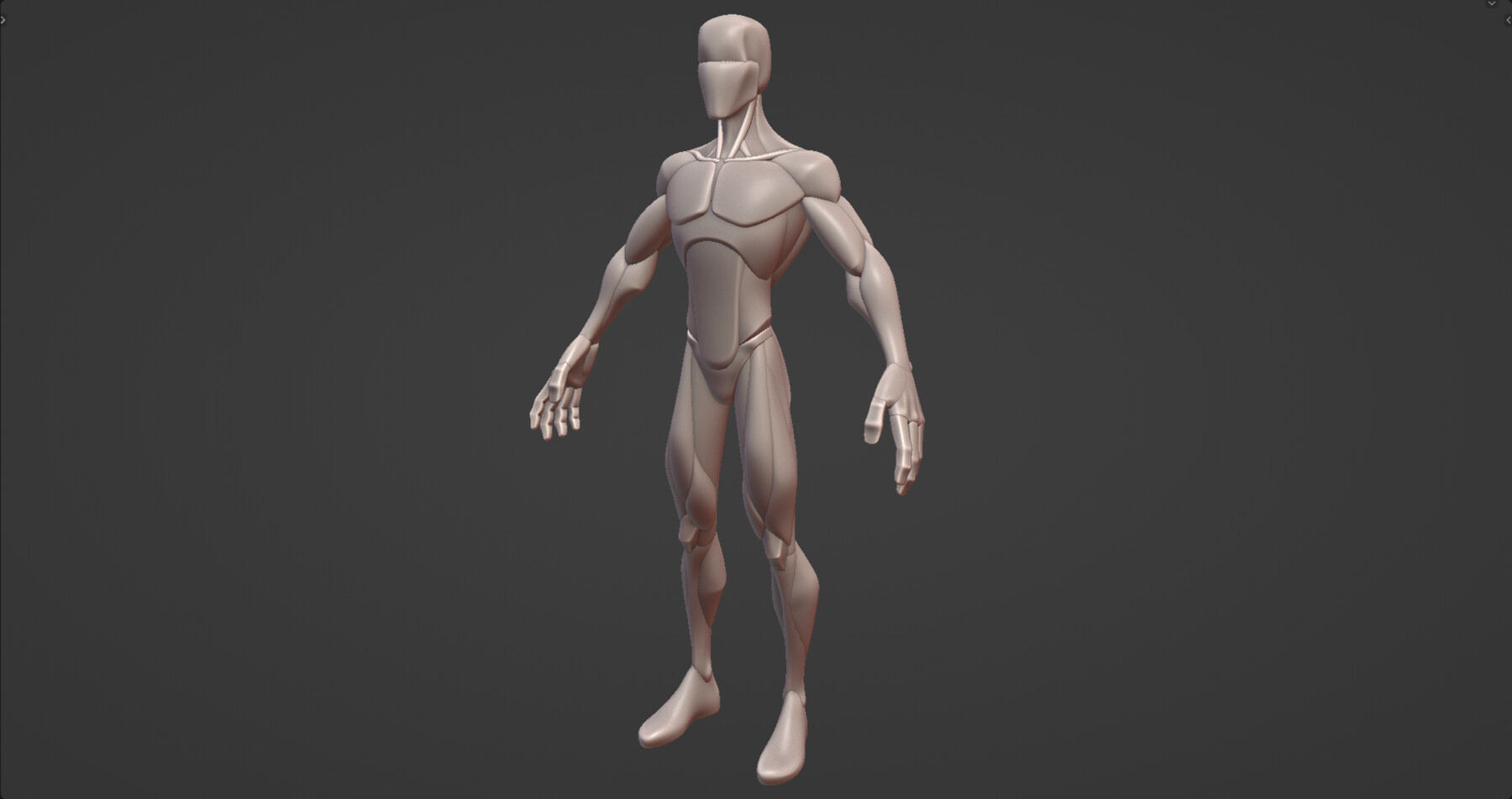 ArtStation - Stylized Male Anatomy Blockout V2 | Resources