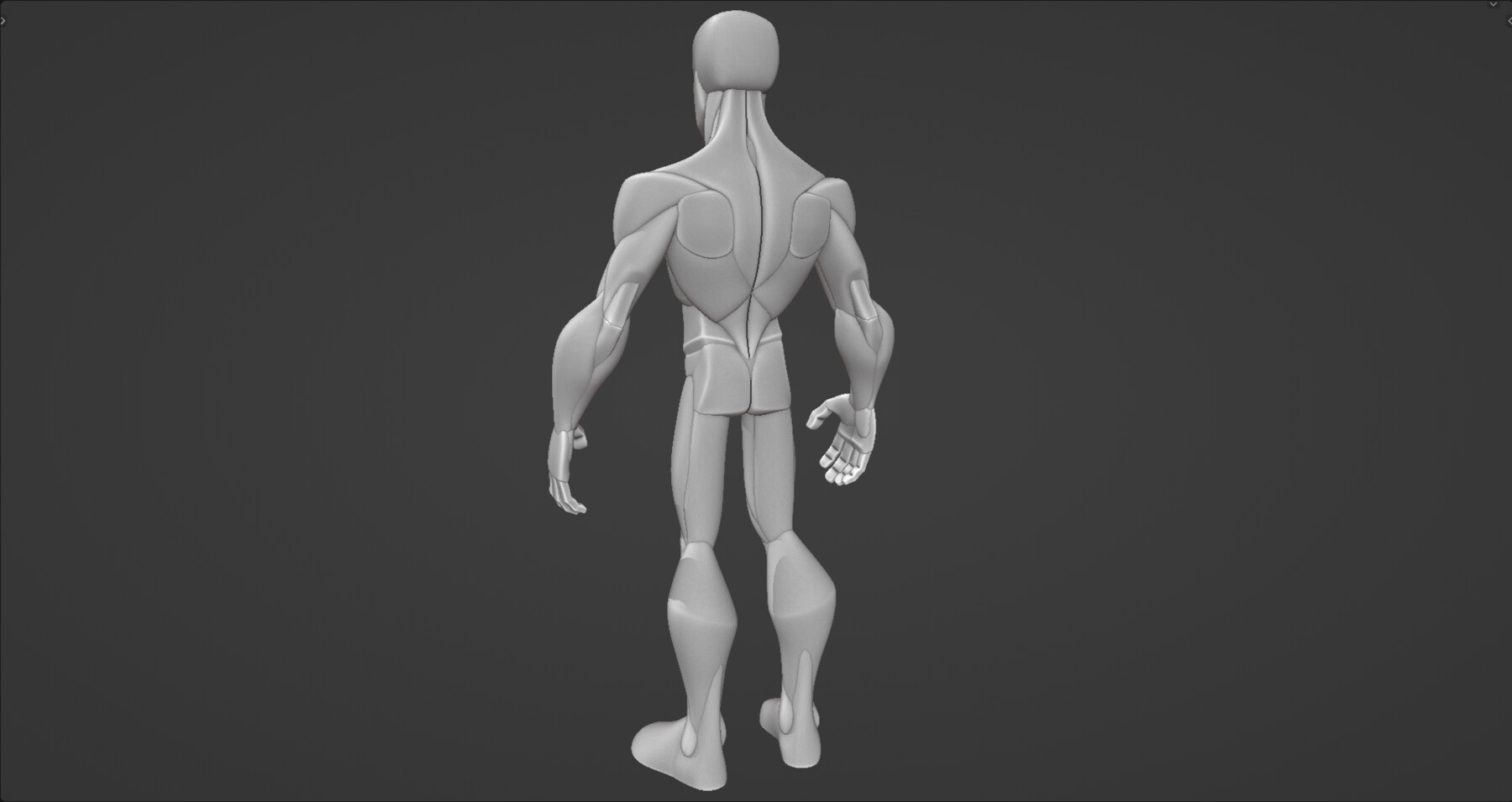 ArtStation - Infinity Style Stylized Male Anatomy Blockout | Game Assets