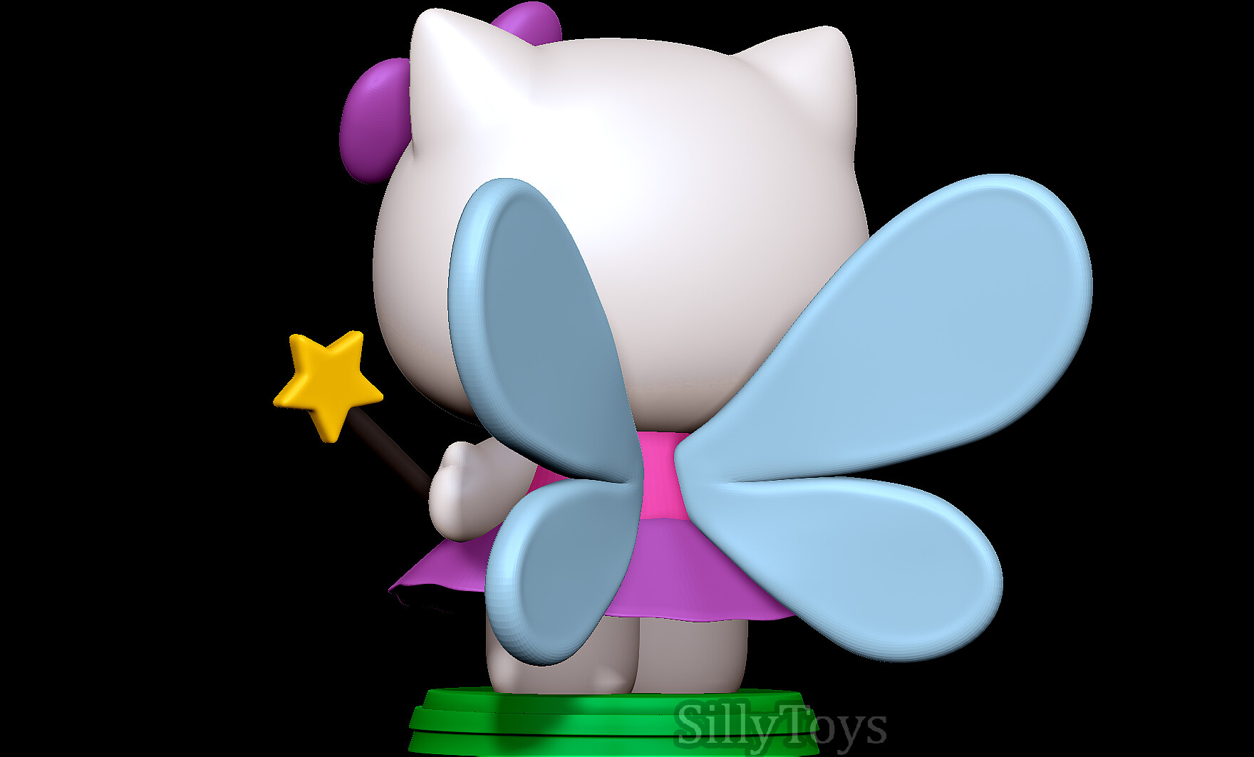 ArtStation - Hello kitty Fairy 3D print model | Resources