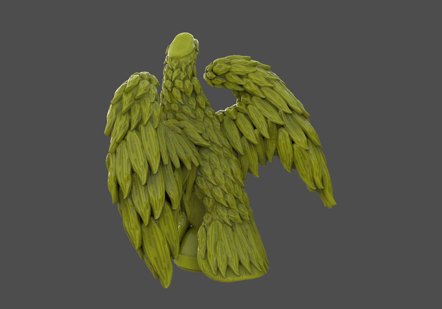 ArtStation - Eagle Sculpture | Resources