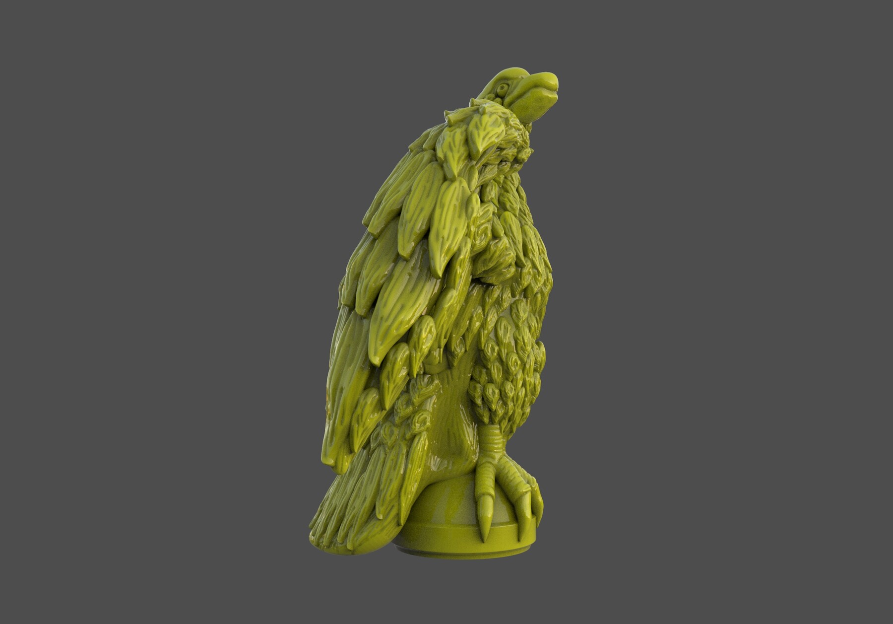 ArtStation - Eagle Sculpture | Resources
