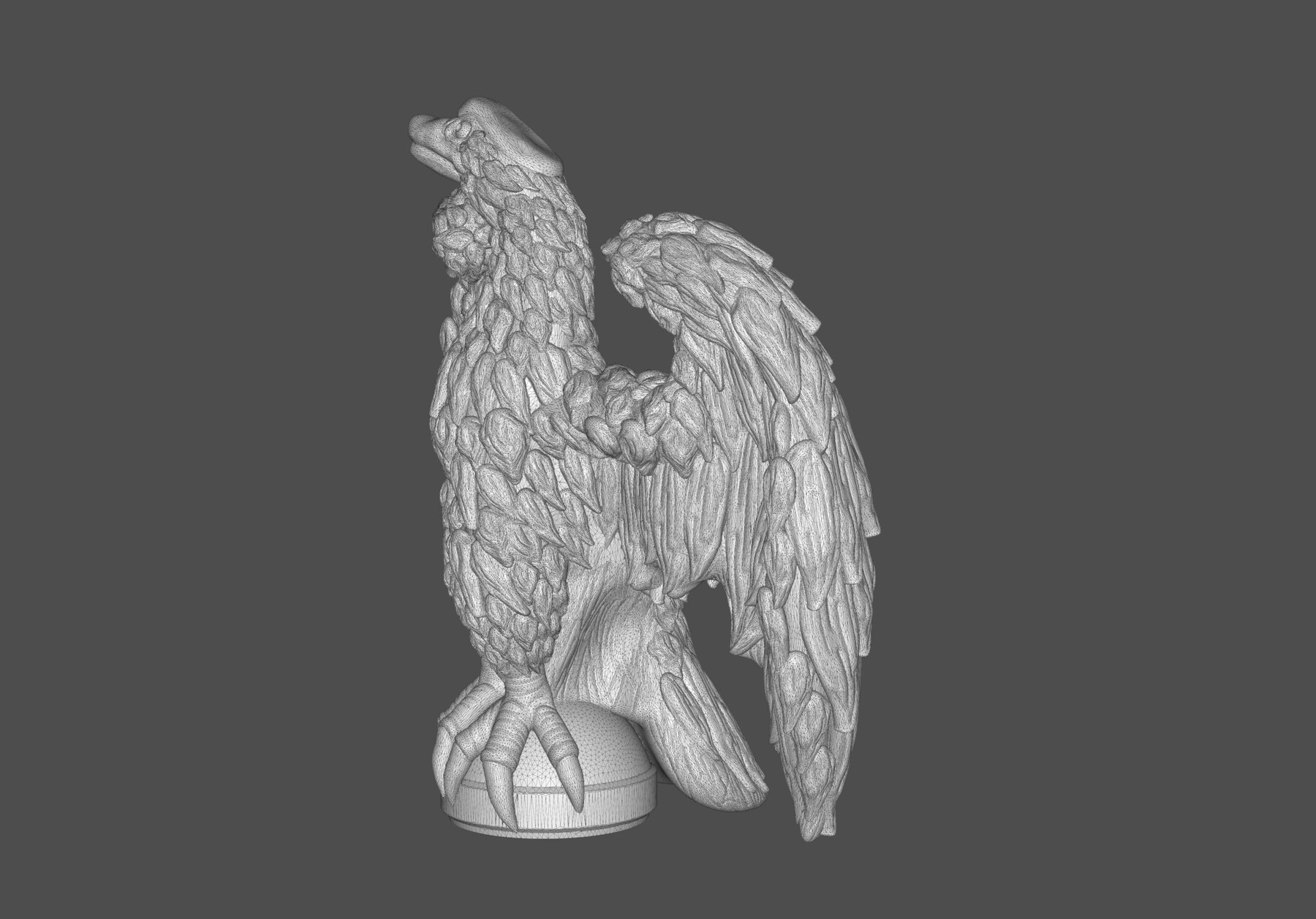 ArtStation - Eagle Sculpture | Resources