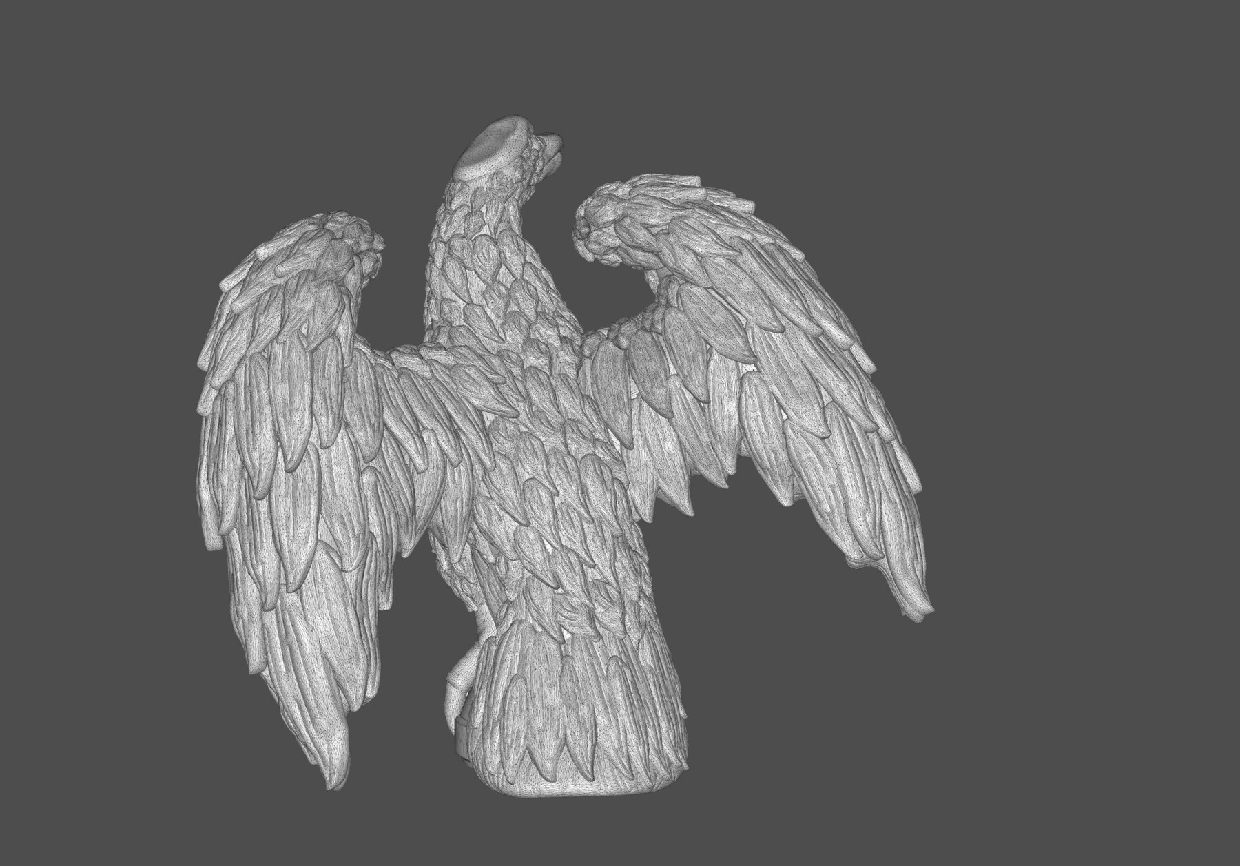 ArtStation - Eagle Sculpture | Resources