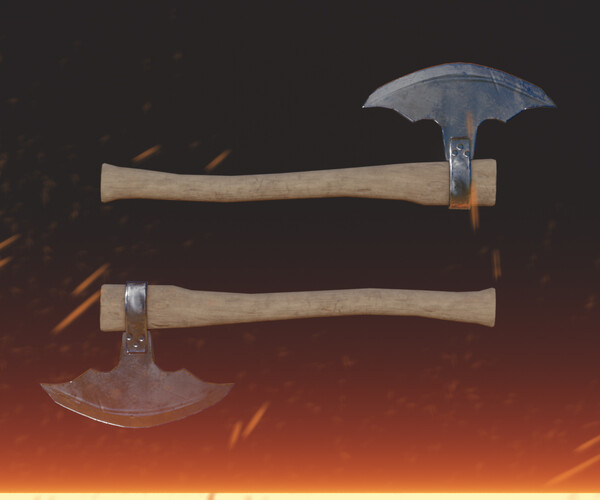 ArtStation - Medieval Game Ready Weapon Collection | Game Assets