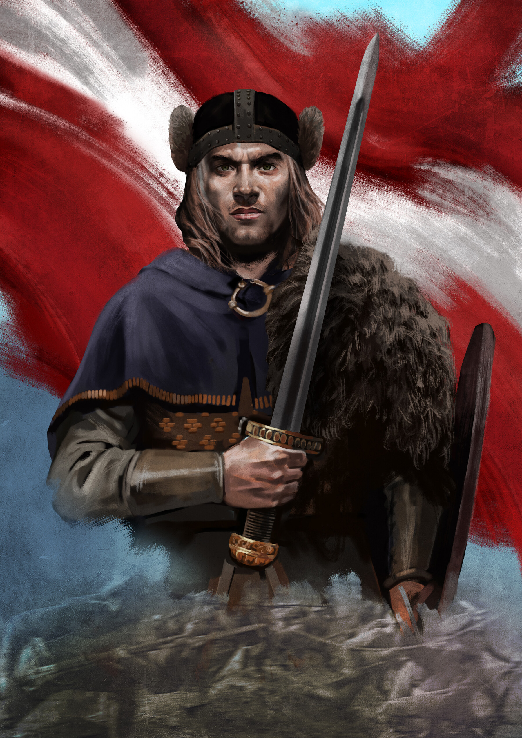 ArtStation - Lāčplēsis- The bear slayer | Artworks