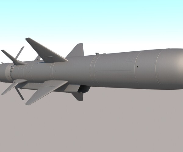ArtStation - KH-35 Anti-Ship Missile 3D model | Resources