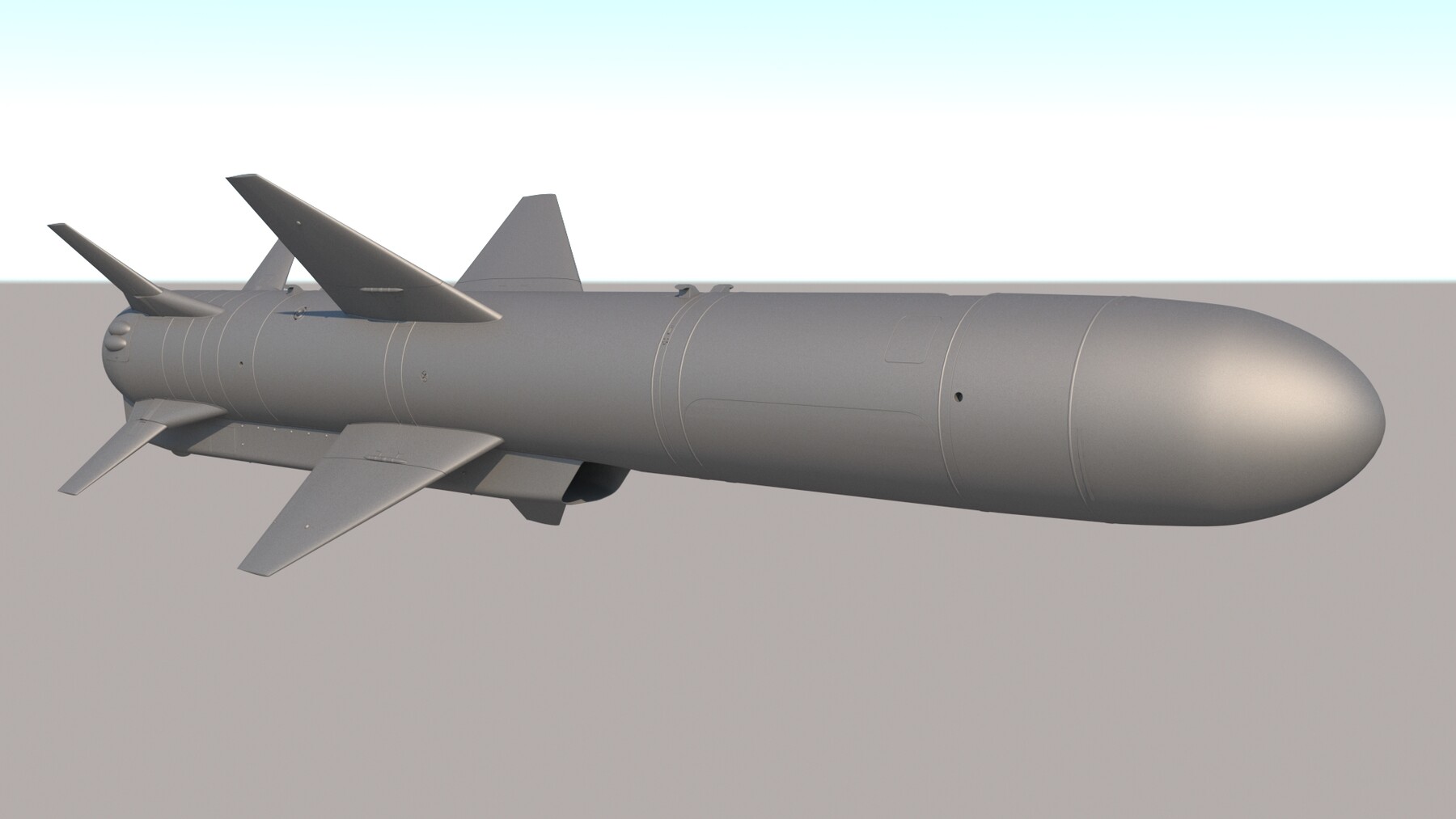 ArtStation - KH-35 Anti-Ship Missile 3D model | Resources