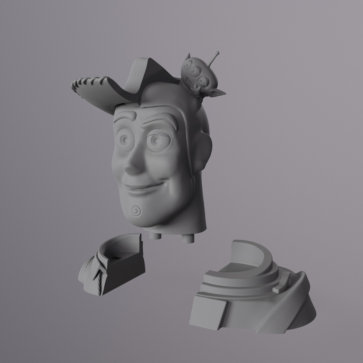 ArtStation - STL file for 3d printing - Sheriff Woody | Resources