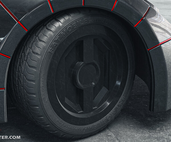 ArtStation - Blender: Create and rig realistic Batmobile from A to Z ...