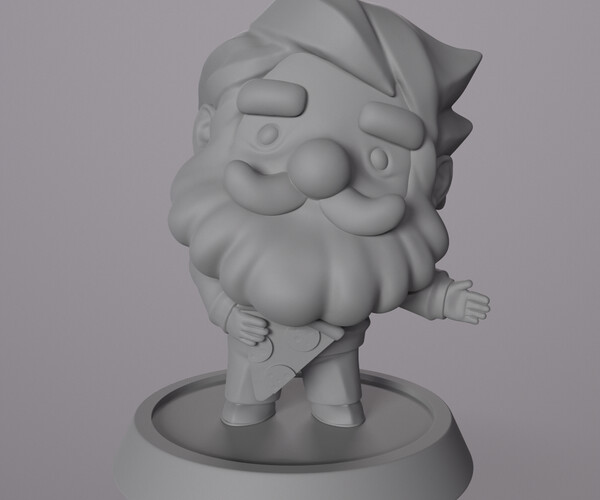 ArtStation - STL file for 3D printing - Just a Pizzaguy | Resources