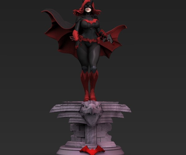 ArtStation - Batwoman from Batman STL files for 3d printing DC Comics ...