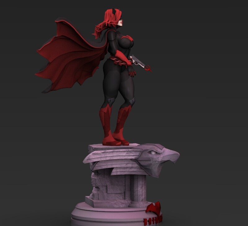 ArtStation - Batwoman from Batman STL files for 3d printing DC Comics ...